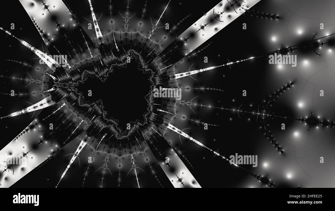 Abstract Computer generated Fractal design. A fractal is a never-ending ...