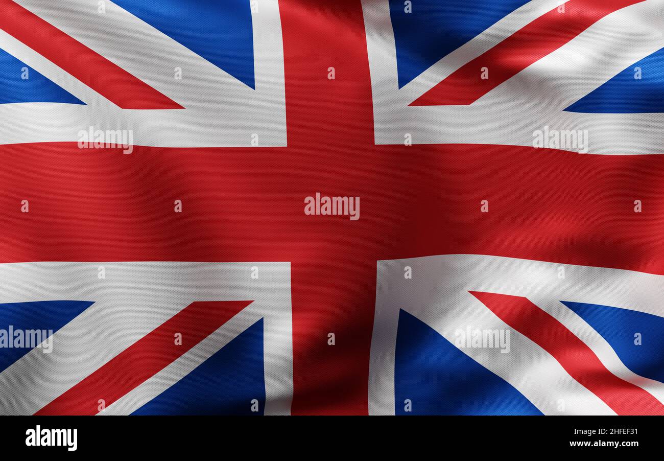Union jack waving background hi-res stock photography and images - Alamy