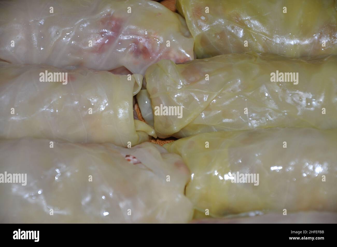 Sarma rolls, traditional Croatian meal, stuffed fermented cabbage ...