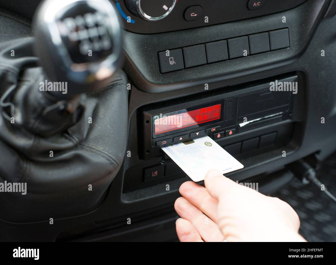 Tachograph hi-res stock photography and images - Alamy