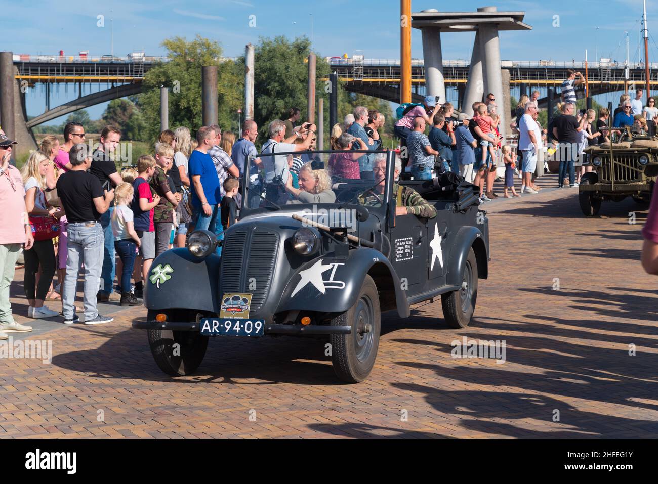 NIJMEGEN, NETHERLANDS - SEPTEMBER 22, 2019: Military parade by Keep ...