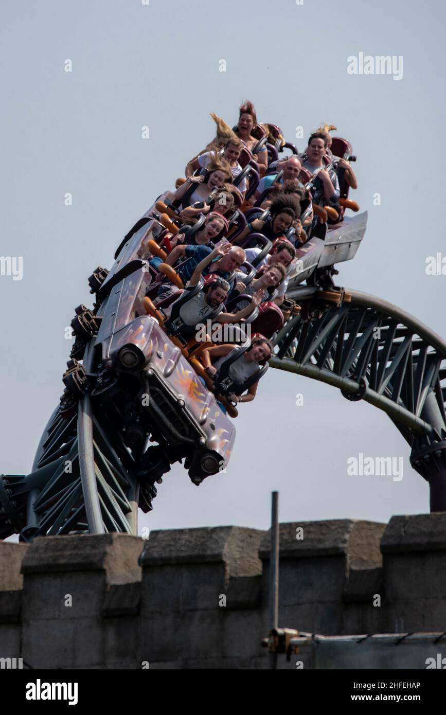 The Alton Towers Intamin Rocket , Also Know as RITA a launched coaster ...