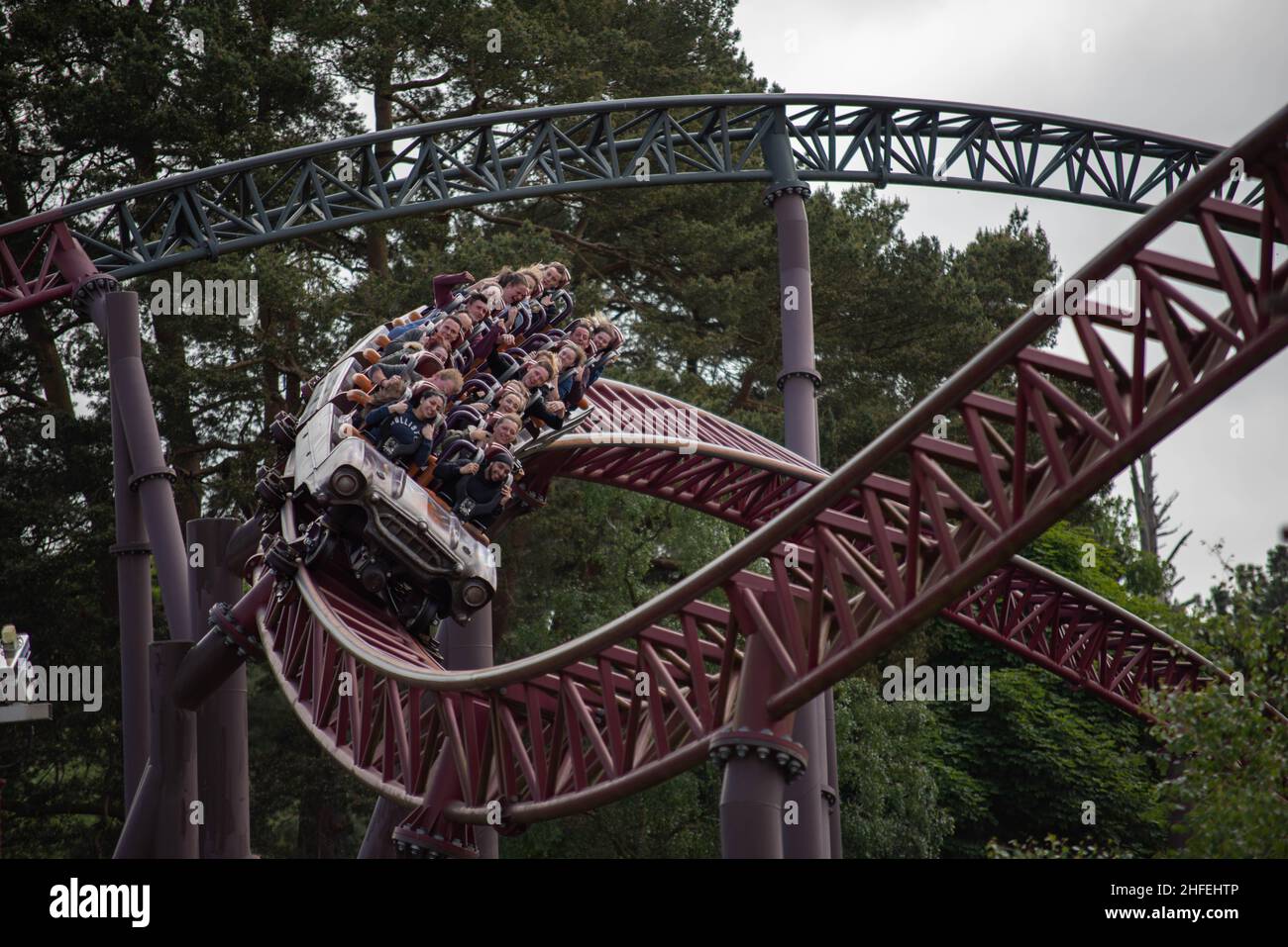 The Alton Towers Intamin Rocket , Also Know as RITA a launched coaster ...