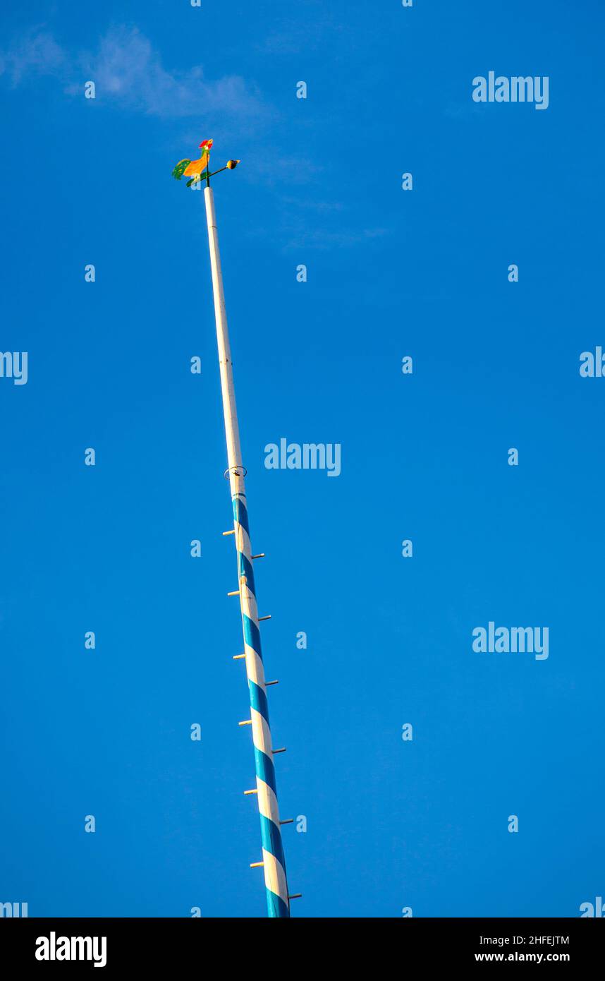 Bavarian village pole hi-res stock photography and images - Alamy