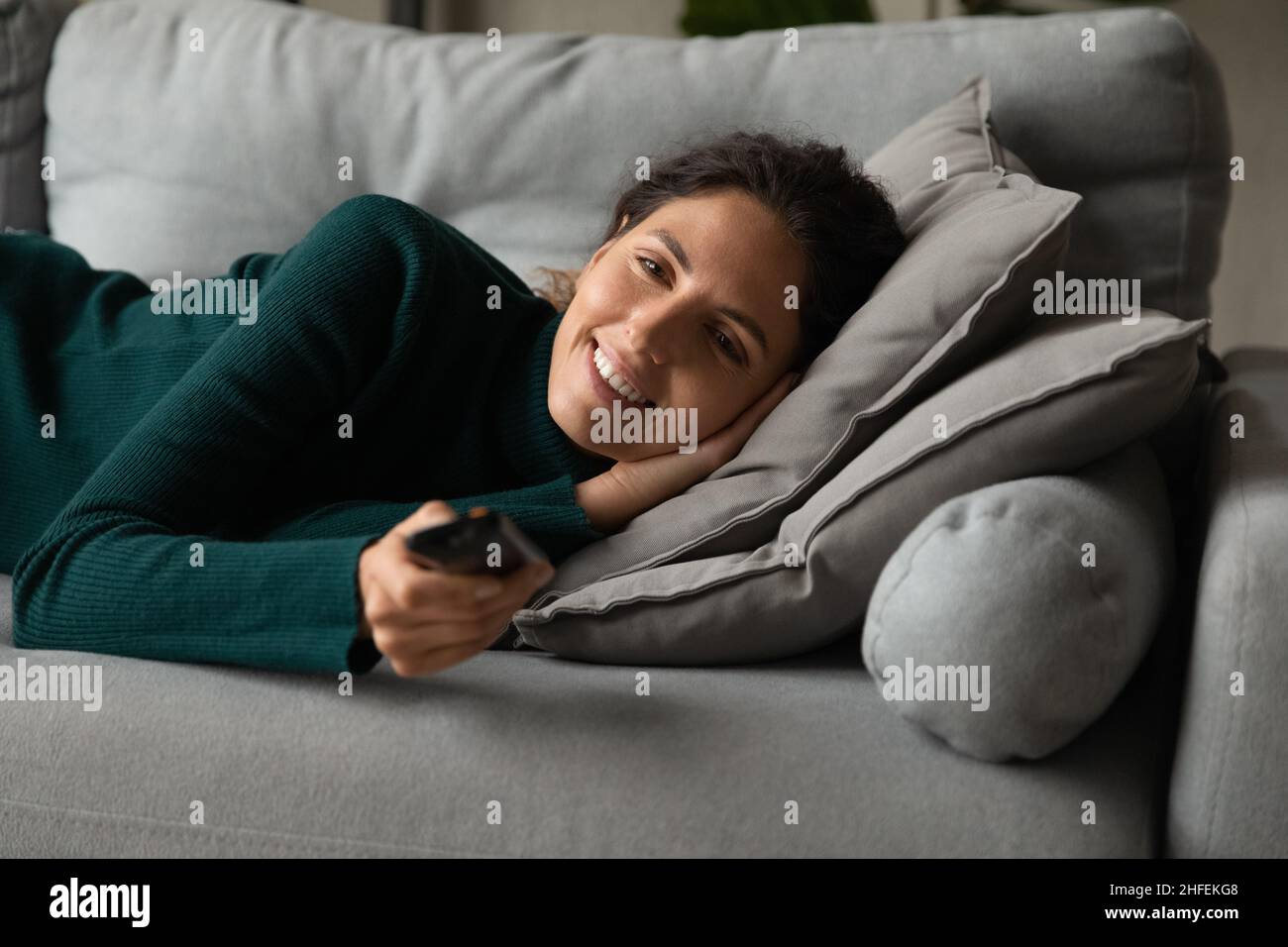 Joyful relaxed hi-res stock photography and images - Alamy