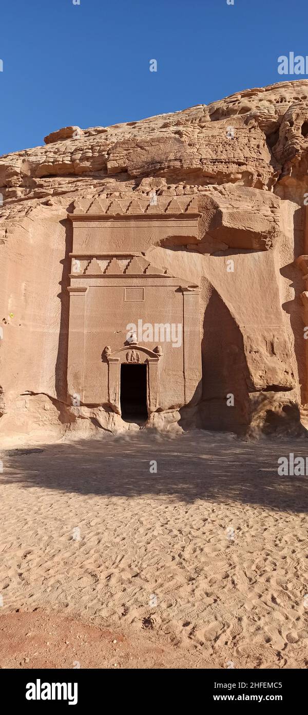 old history in the antique kingdom of saudi arabia Stock Photo - Alamy
