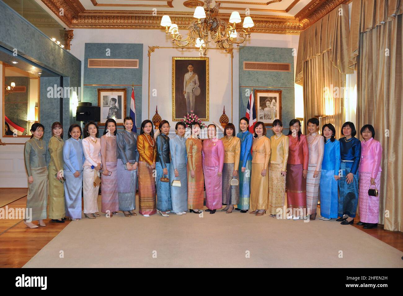 The Royal Thai Embassy in London held a merit-making ceremony in ...