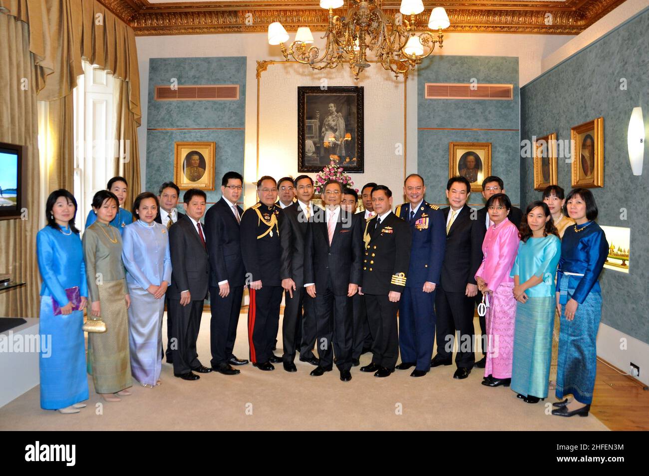 The Royal Thai Embassy in London held a merit-making ceremony in ...