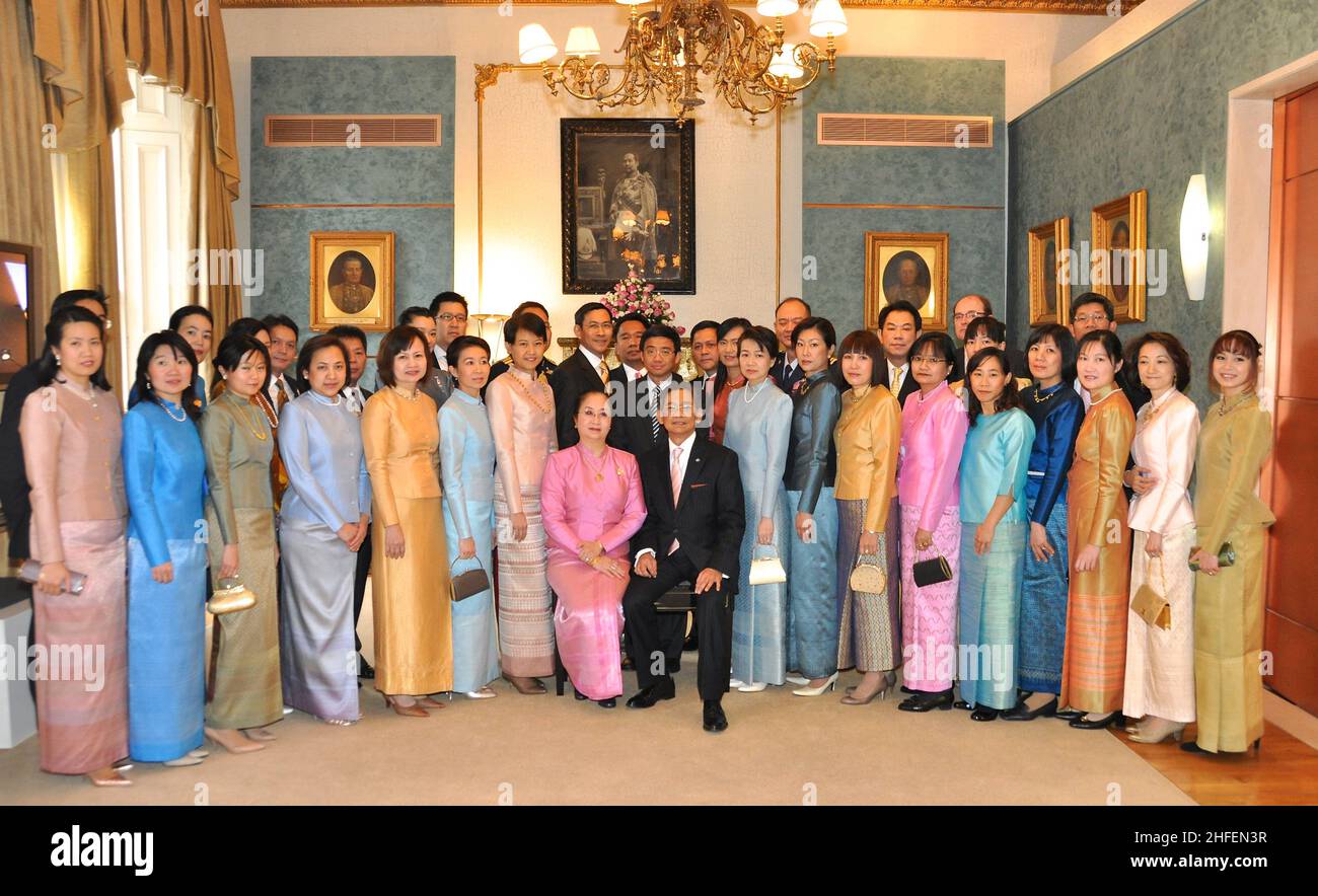 The Royal Thai Embassy in London held a merit-making ceremony in ...