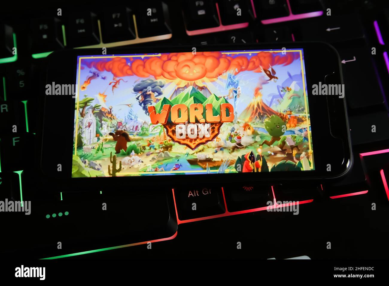 Worldbox hi-res stock photography and images - Alamy