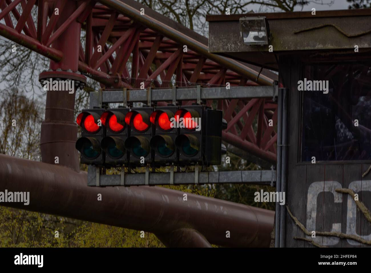 The Alton Towers Intamin Rocket , Also Know as RITA a launched coaster ...