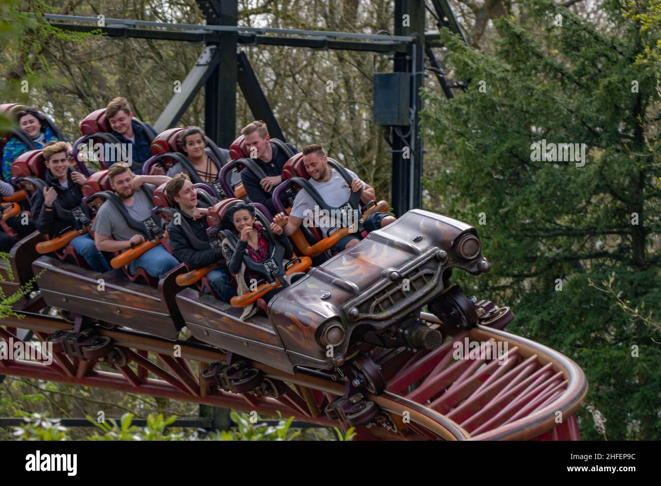 The Alton Towers Intamin Rocket , Also Know as RITA a launched coaster ...