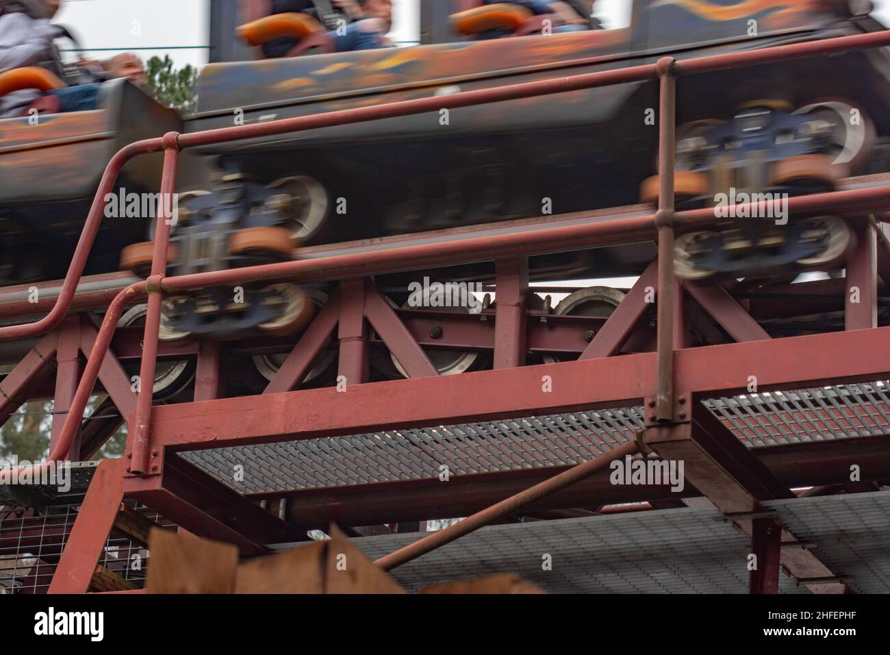 The Alton Towers Intamin Rocket , Also Know as RITA a launched coaster ...