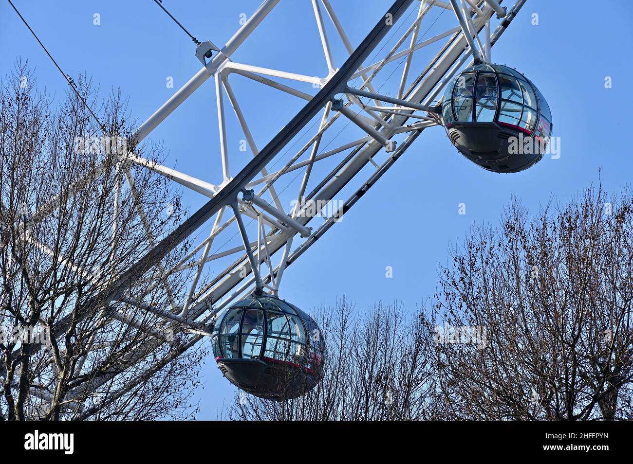 London Eye Pods, The London Eye, Southbank, London. UK Stock Photo - Alamy