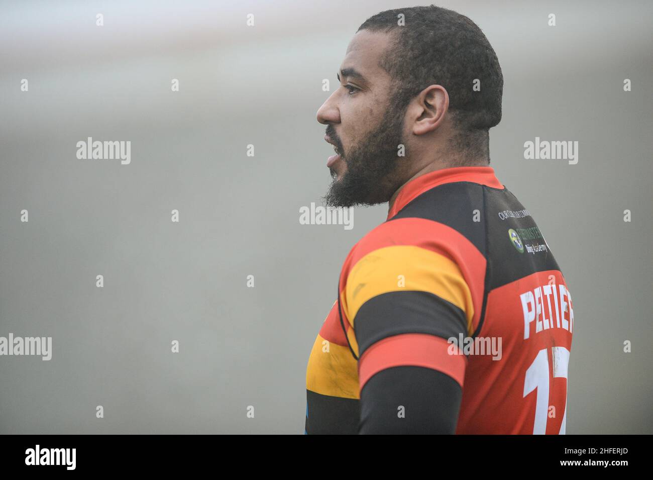 Dewsbury, England - 15 January 2022 - Ross Peltier of Dewsbury Rams ...