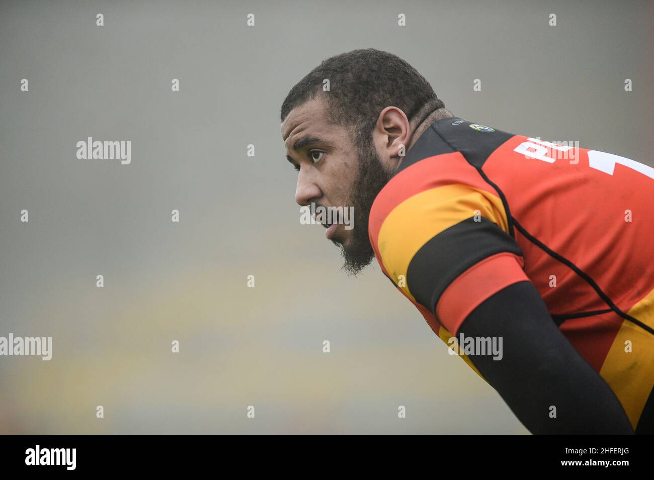 Dewsbury, England - 15 January 2022 - Ross Peltier of Dewsbury Rams ...
