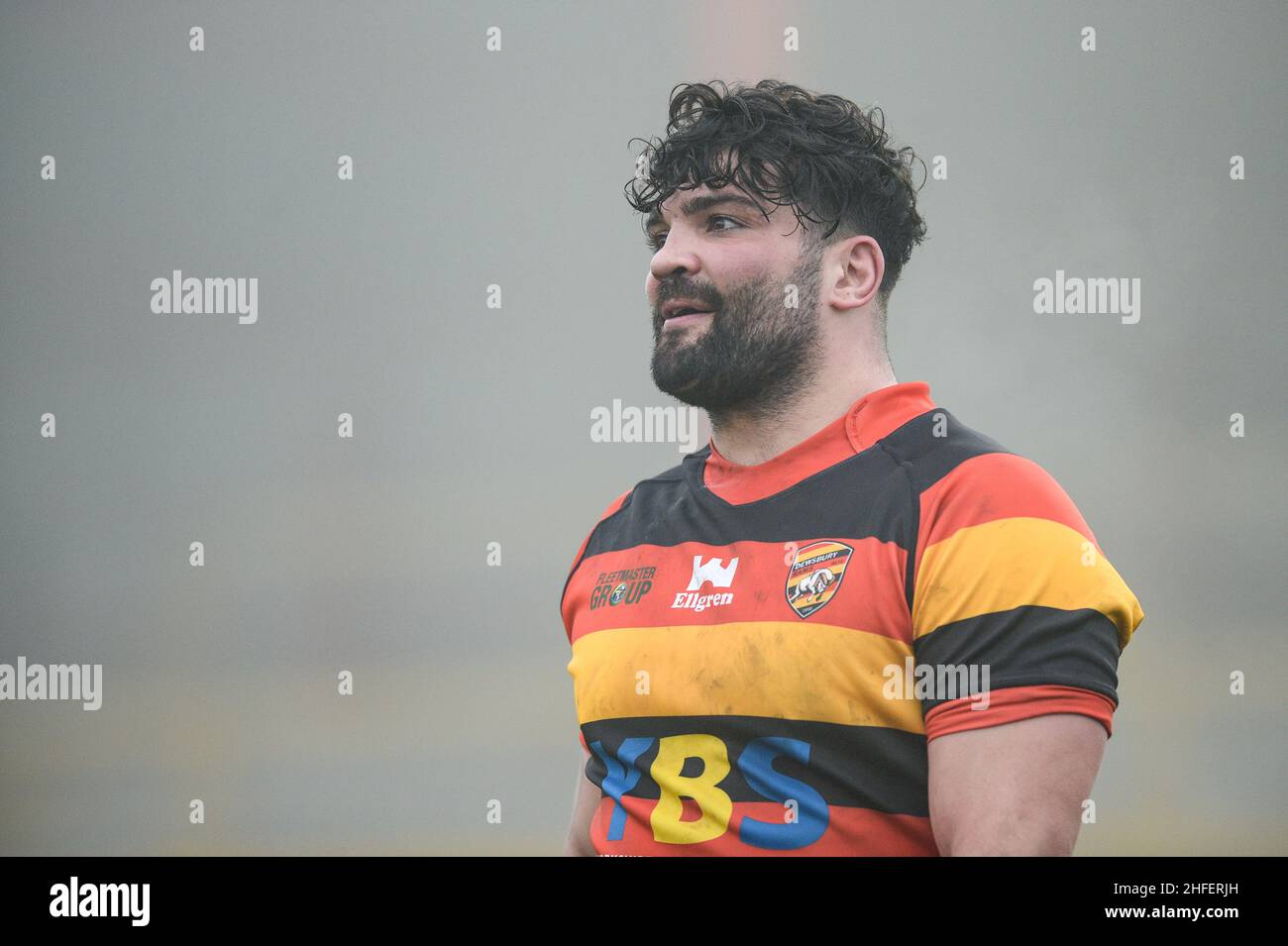 Dewsbury, England - 15 January 2022 - Jason Walton of Dewsbury Rams ...