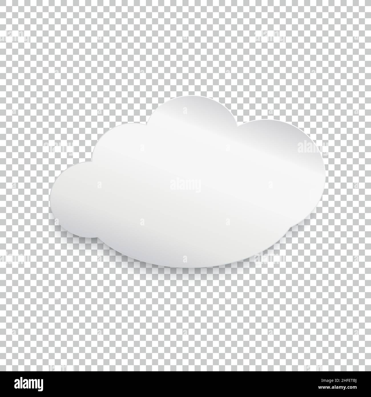paper Cloud Infographic for Cloud computing, big data Concept design on ...