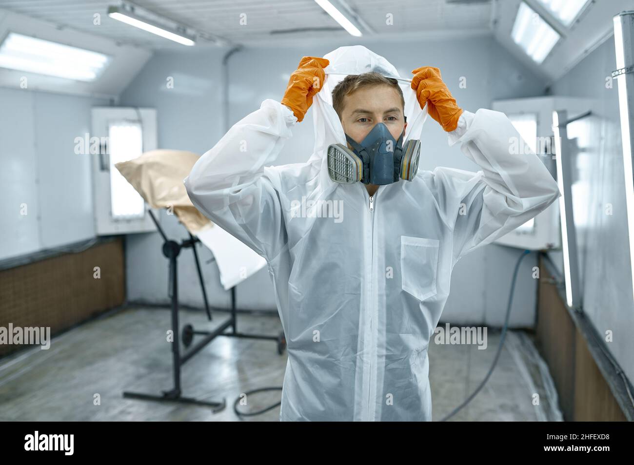 Paint chamber hi-res stock photography and images - Alamy