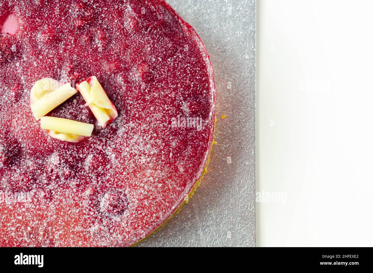 Digestive biscuits base with white chocolate cheesecake, Heritage ...
