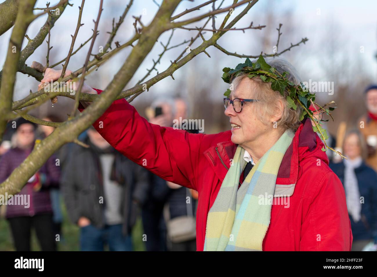 Willingham Cambridgeshire 16th January 2022. Frances Watts the new ...