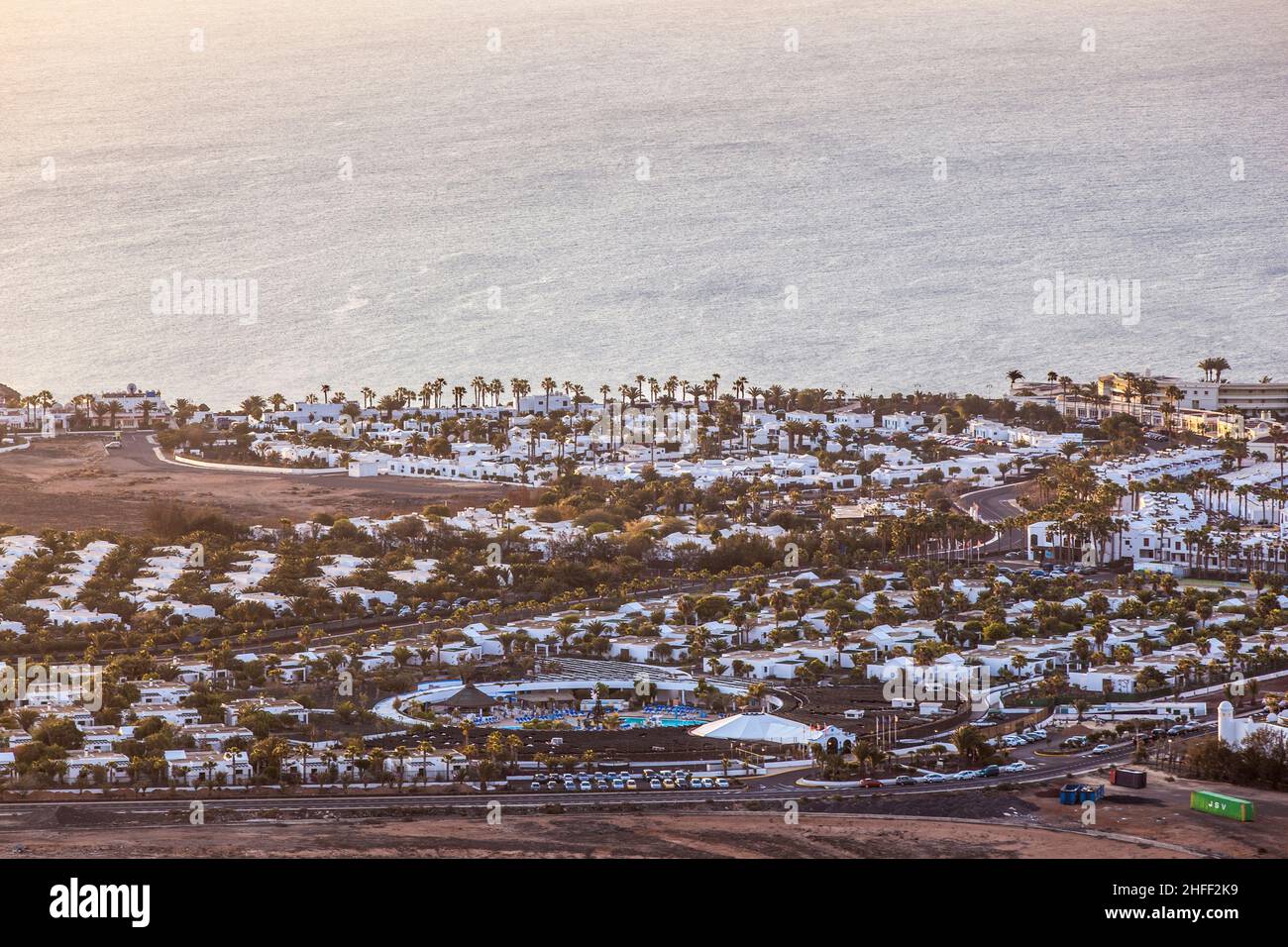 settlement of new houses all in same style Stock Photo - Alamy