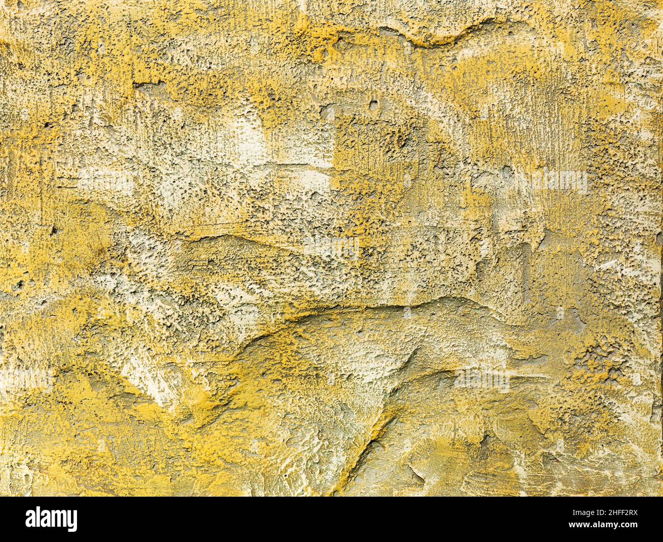 Abstract concrete, weathered with cracks and scratches. Landscape style ...