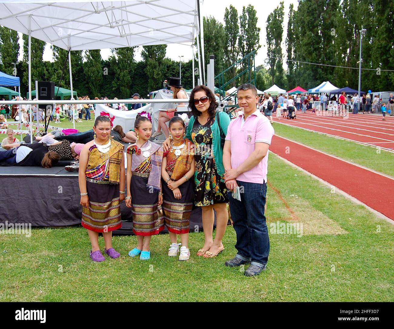 Family entertainment on offer in Wimbledon Park. An Edwardian Fair ...
