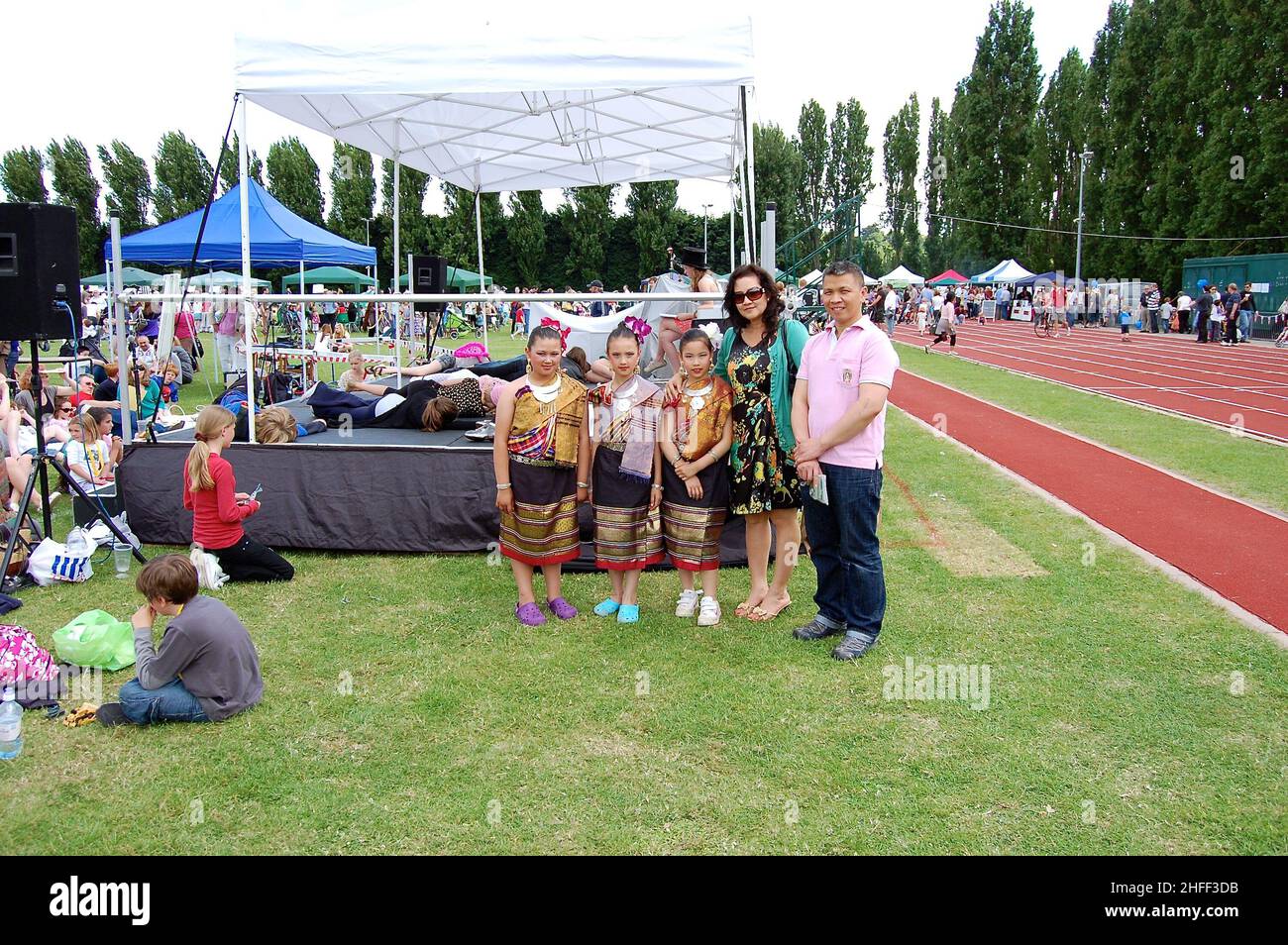 Family entertainment on offer in Wimbledon Park. An Edwardian Fair ...