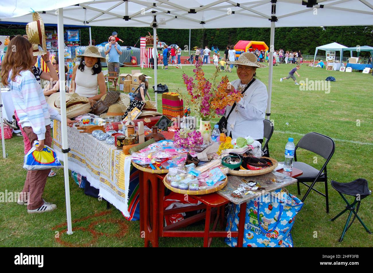 Family entertainment on offer in Wimbledon Park. An Edwardian Fair ...