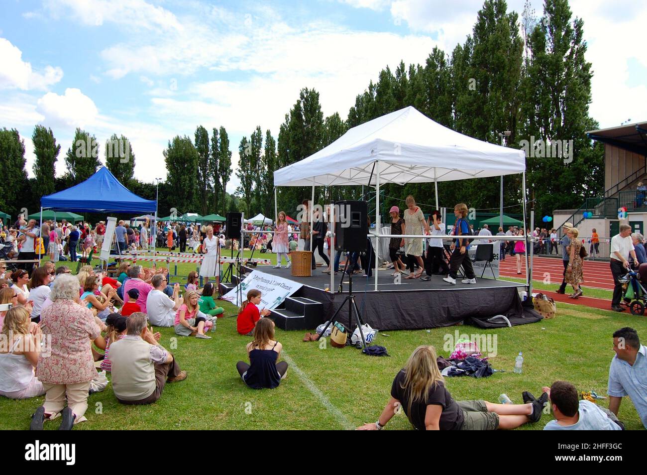 Family entertainment on offer in Wimbledon Park. An Edwardian Fair ...