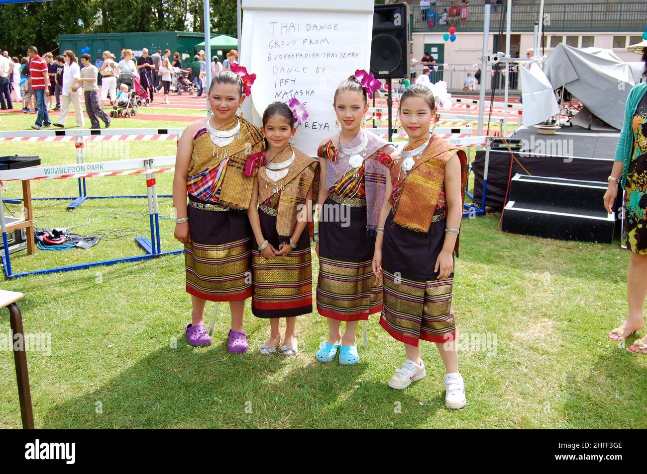 Family entertainment on offer in Wimbledon Park. An Edwardian Fair ...