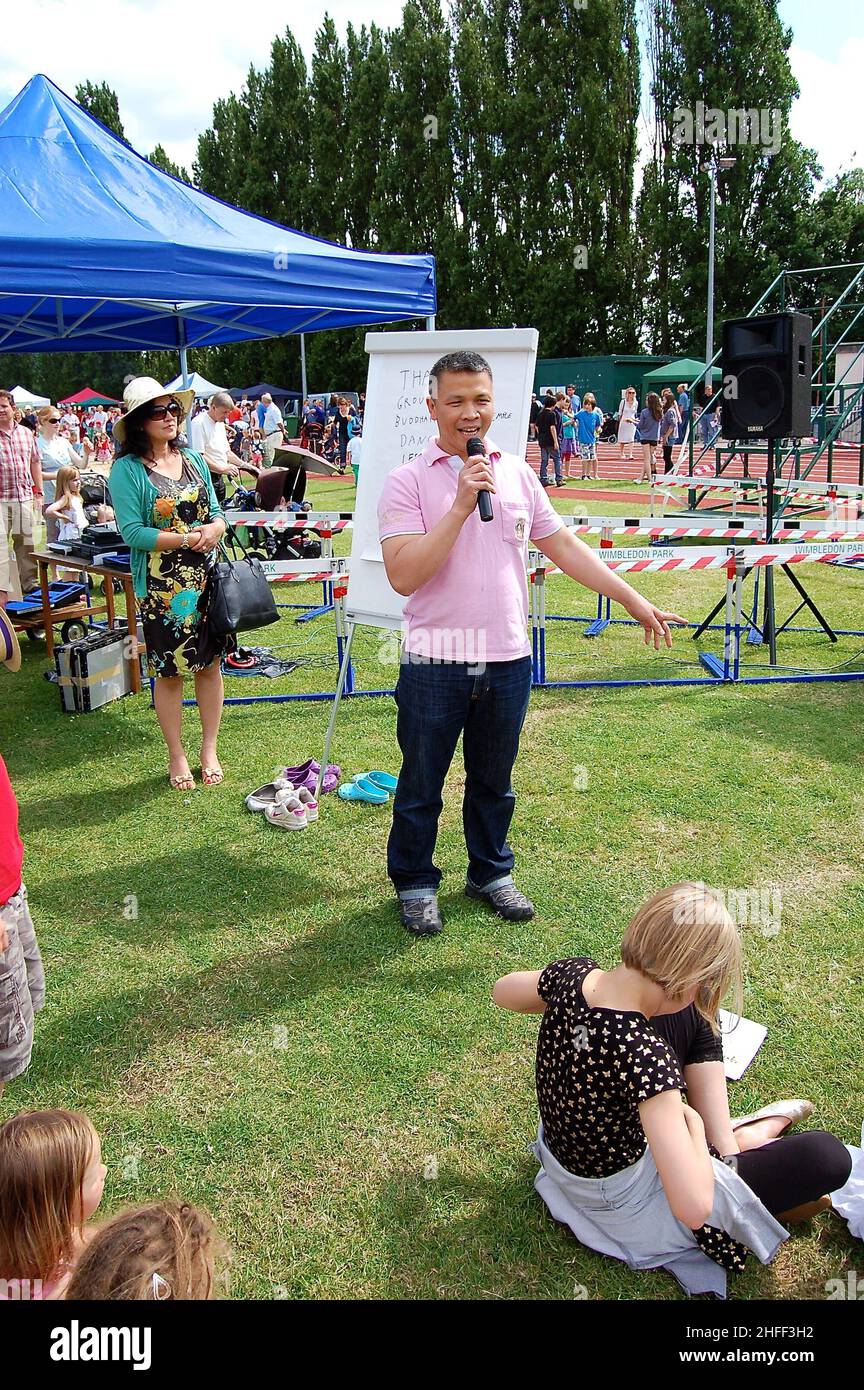 Family entertainment on offer in Wimbledon Park. An Edwardian Fair ...