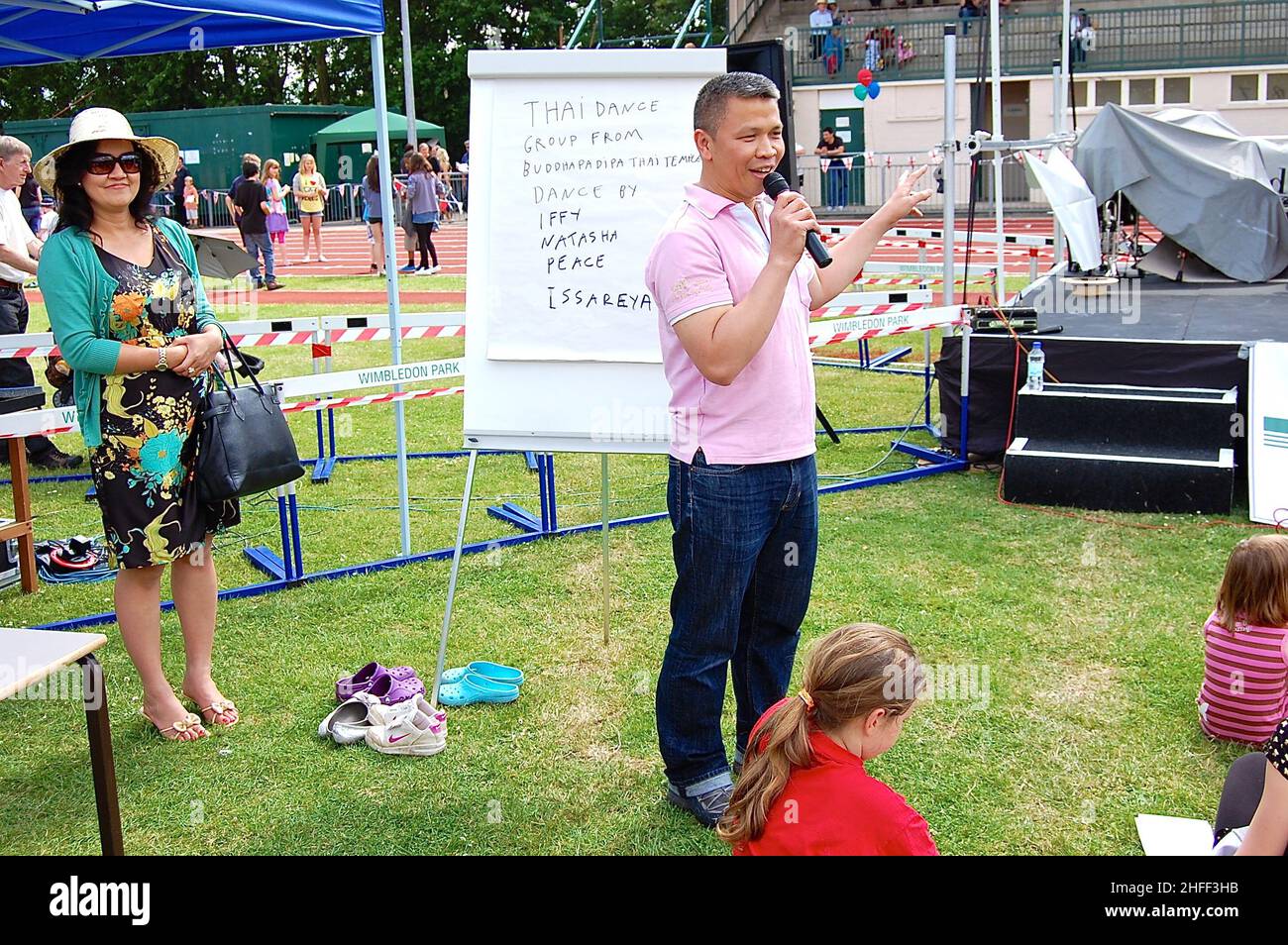 Family entertainment on offer in Wimbledon Park. An Edwardian Fair ...