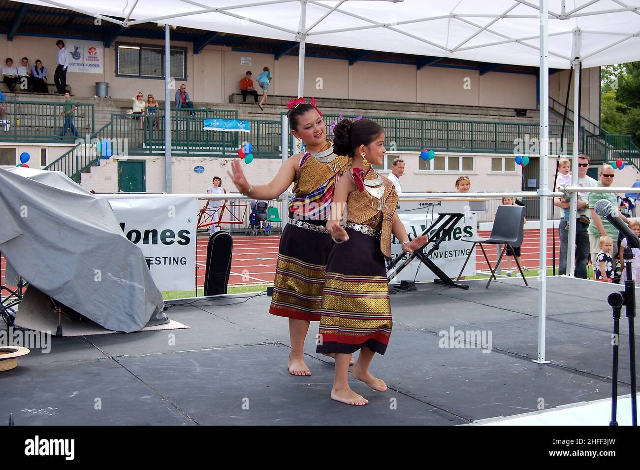 Family entertainment on offer in Wimbledon Park. An Edwardian Fair ...
