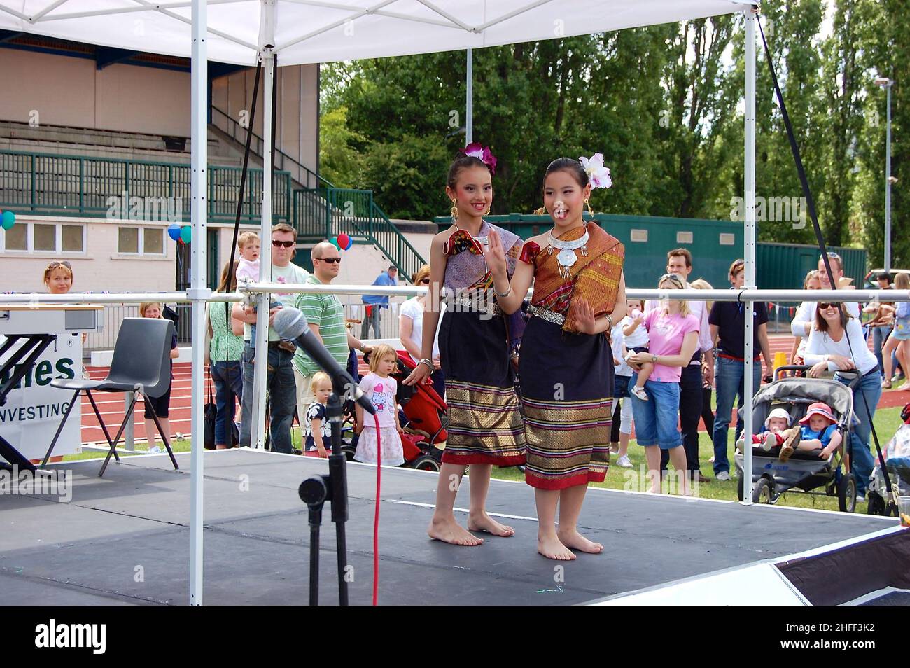 Family entertainment on offer in Wimbledon Park. An Edwardian Fair ...