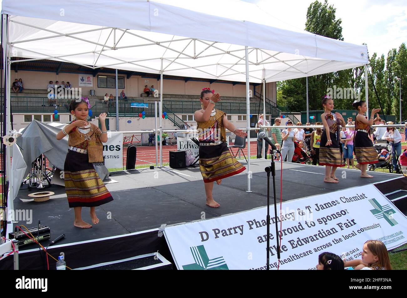 Family entertainment on offer in Wimbledon Park. An Edwardian Fair ...
