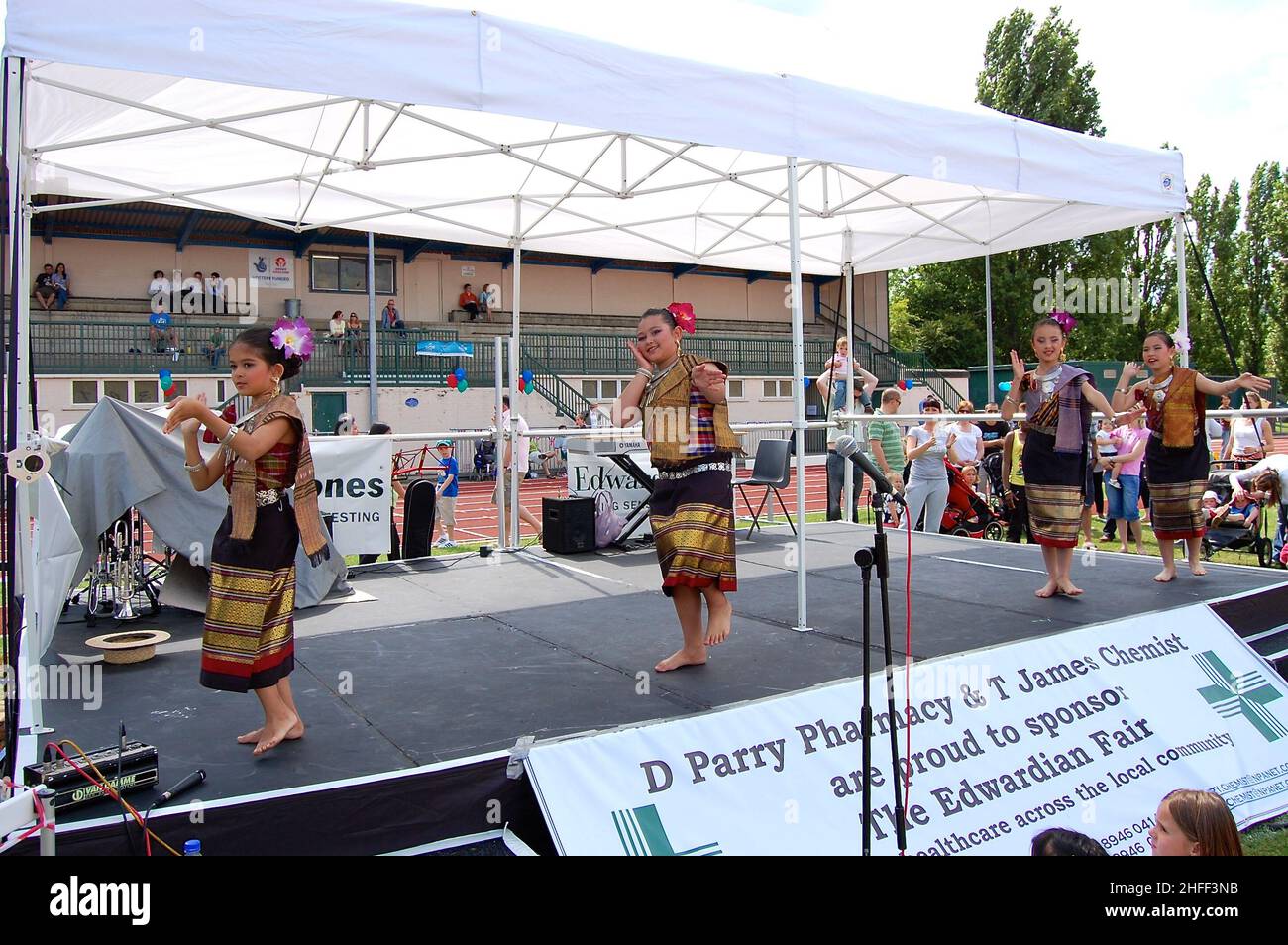 Family entertainment on offer in Wimbledon Park. An Edwardian Fair ...