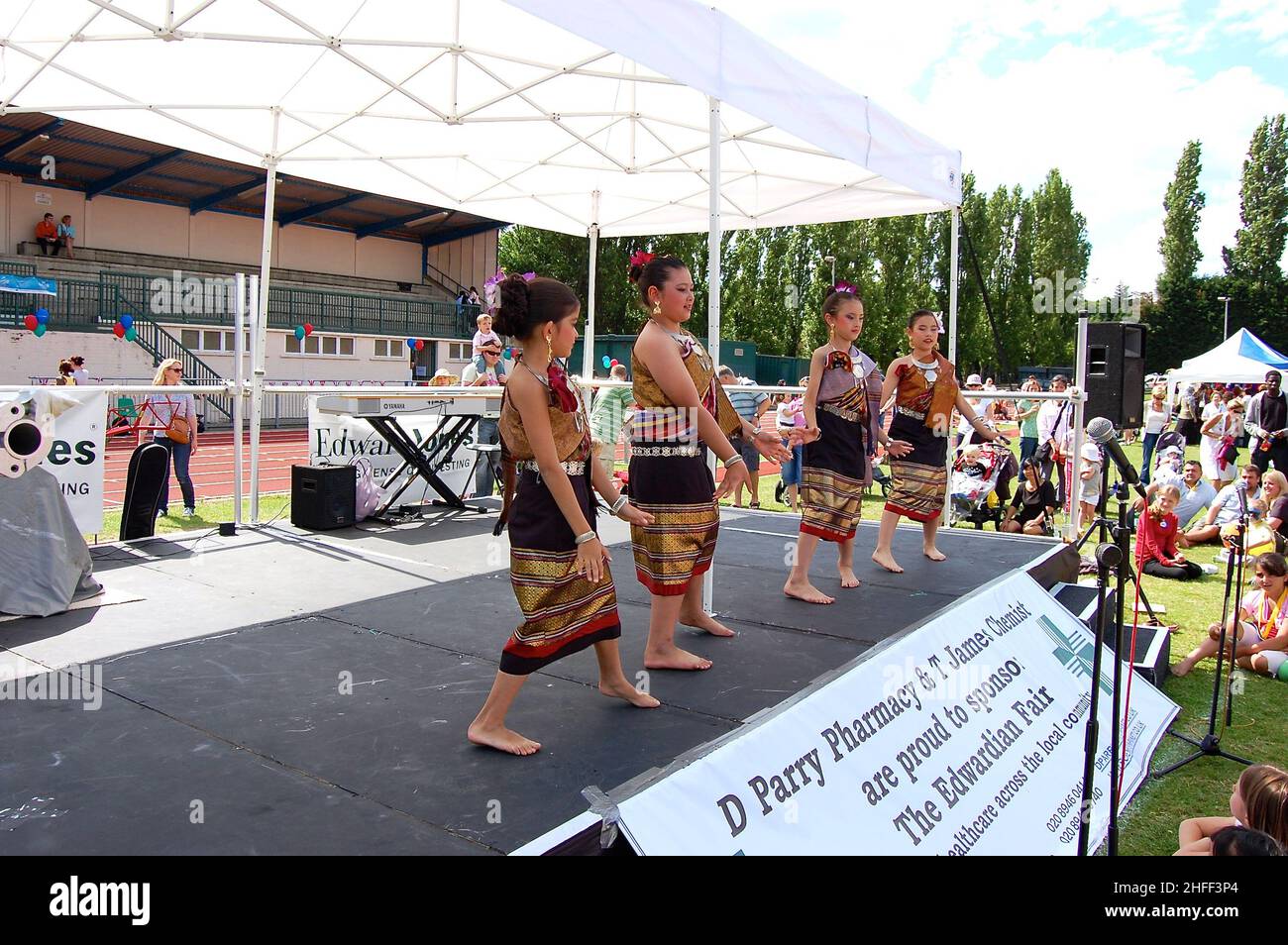 Family entertainment on offer in Wimbledon Park. An Edwardian Fair ...