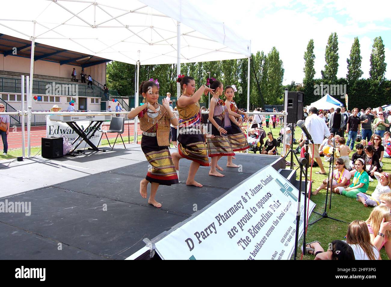 Family entertainment on offer in Wimbledon Park. An Edwardian Fair ...