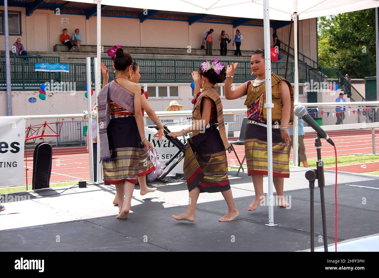 Family entertainment on offer in Wimbledon Park. An Edwardian Fair ...