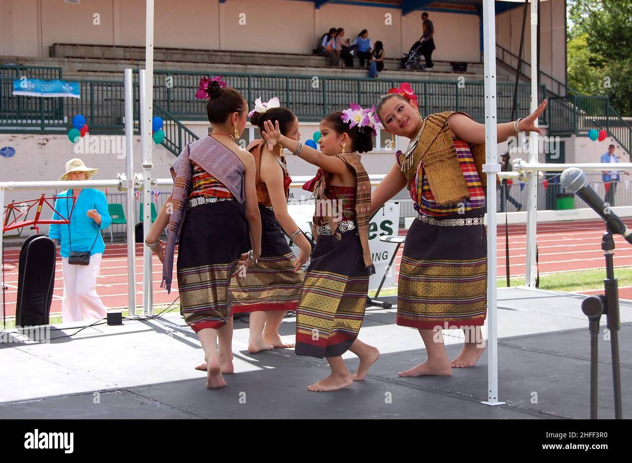 Family entertainment on offer in Wimbledon Park. An Edwardian Fair ...