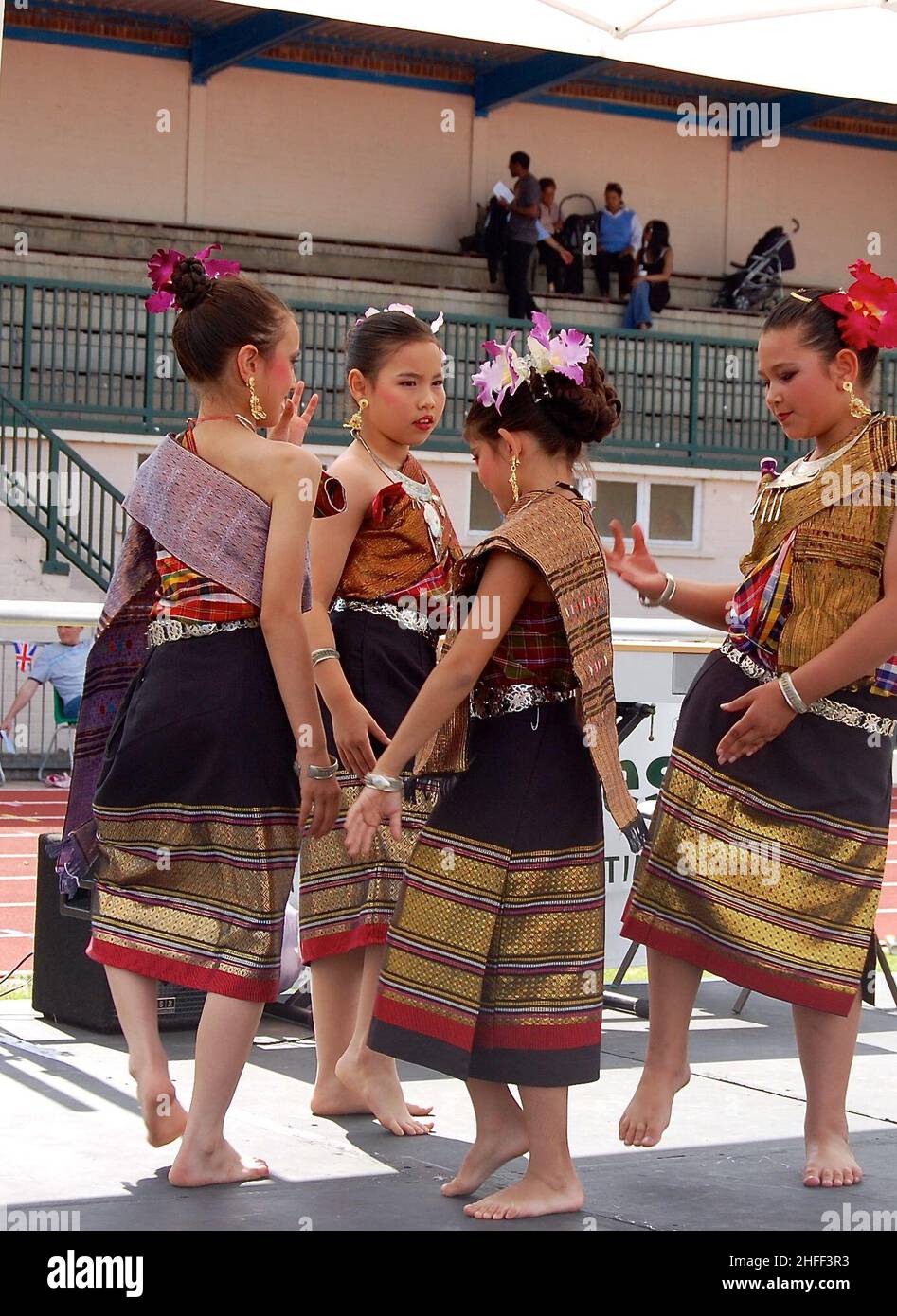 Family entertainment on offer in Wimbledon Park. An Edwardian Fair ...