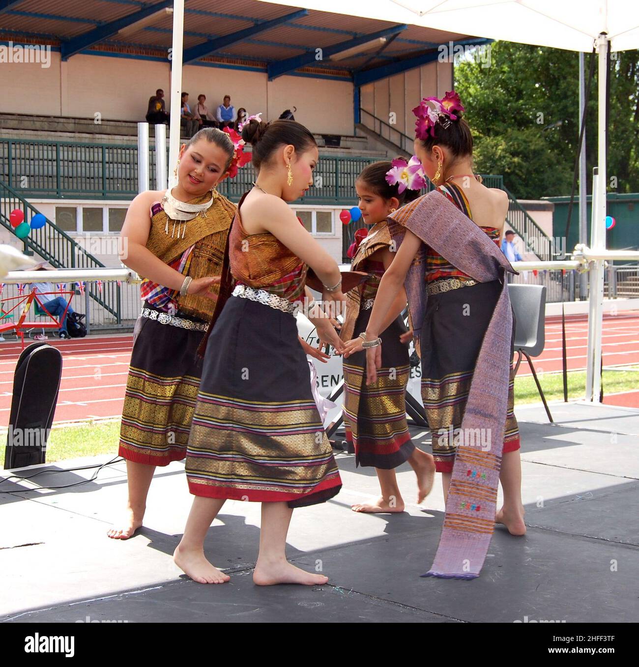 Family entertainment on offer in Wimbledon Park. An Edwardian Fair ...