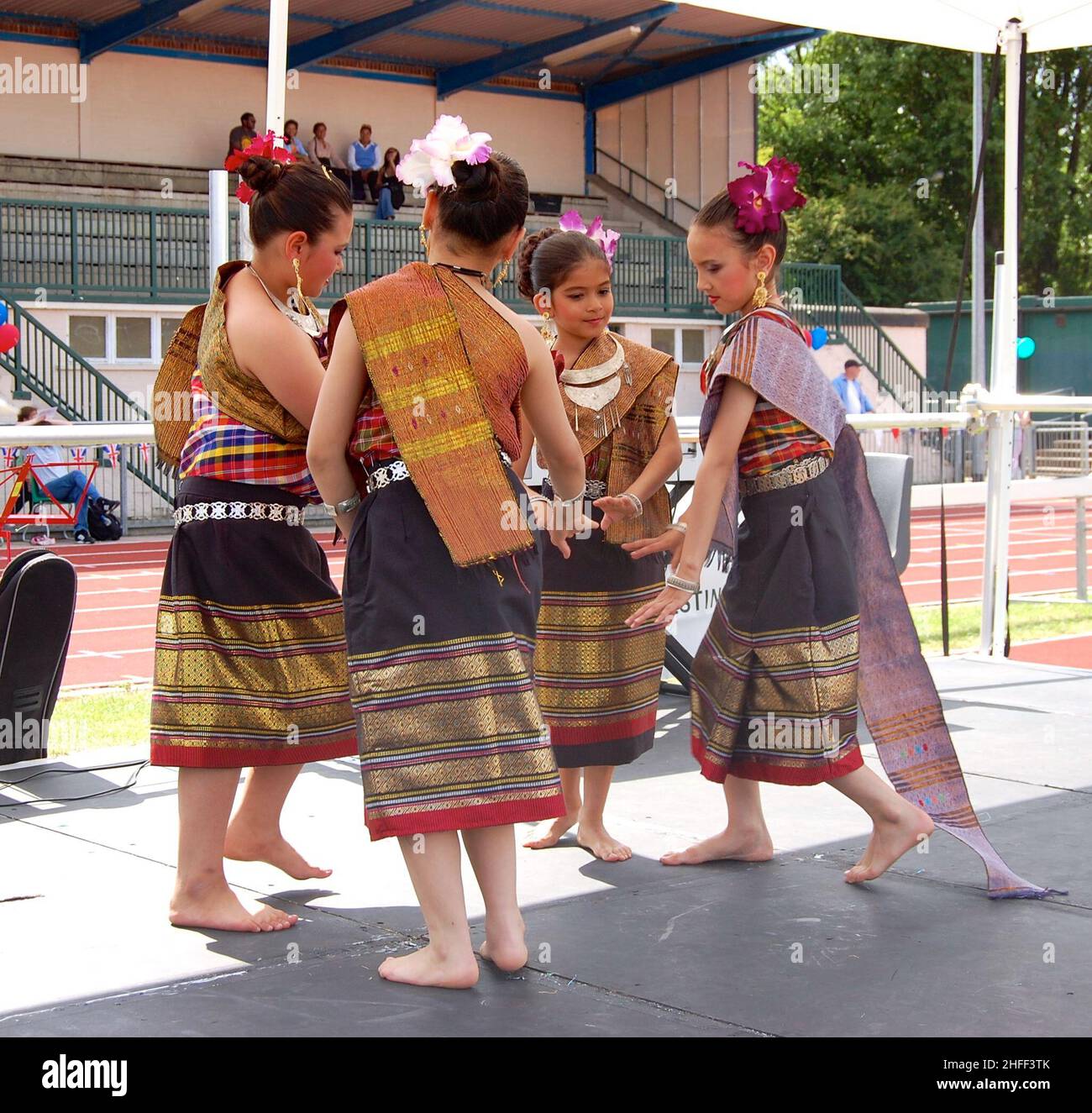 Family entertainment on offer in Wimbledon Park. An Edwardian Fair ...