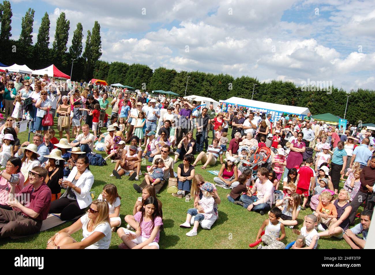 Family entertainment on offer in Wimbledon Park. An Edwardian Fair ...