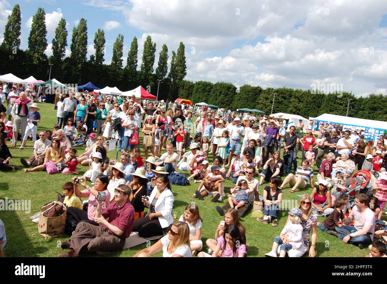 Family entertainment on offer in Wimbledon Park. An Edwardian Fair ...