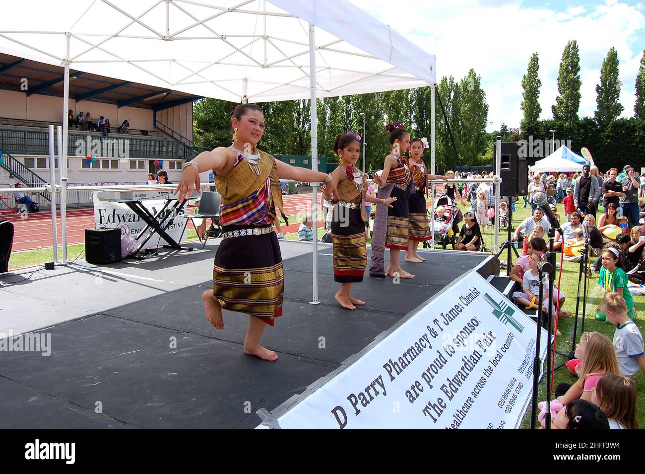 Family entertainment on offer in Wimbledon Park. An Edwardian Fair ...