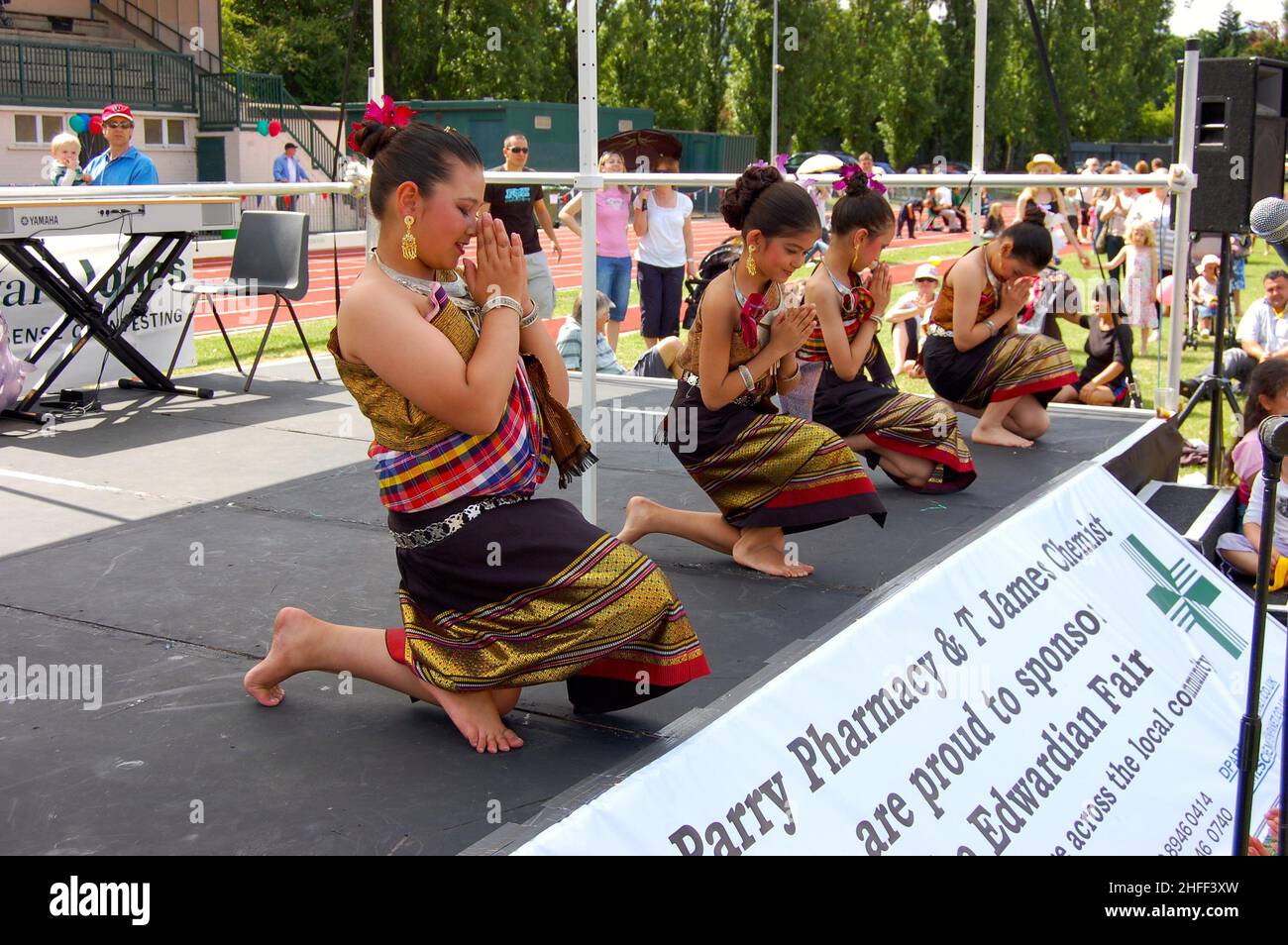 Family entertainment on offer in Wimbledon Park. An Edwardian Fair ...