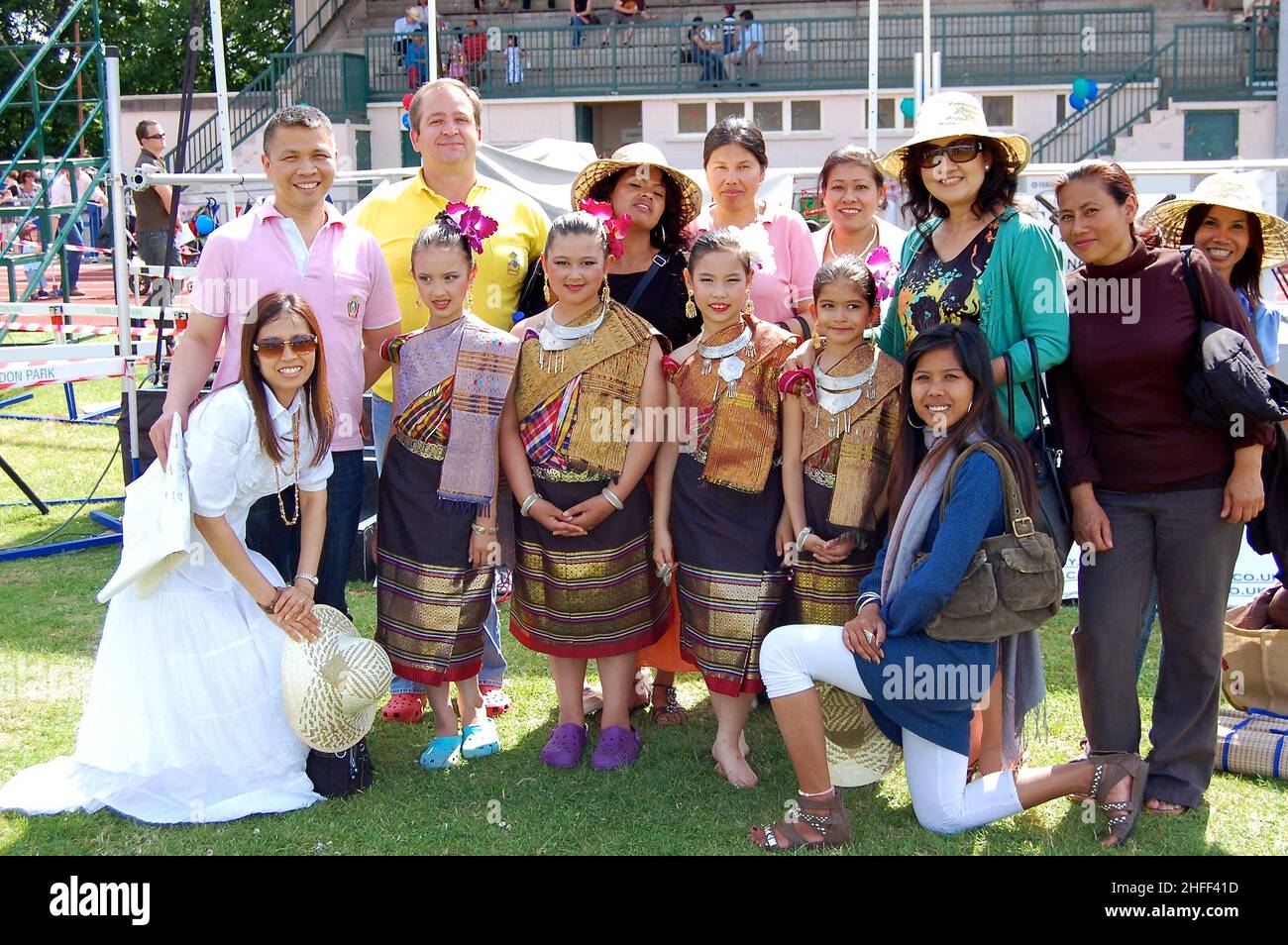 Family entertainment on offer in Wimbledon Park. An Edwardian Fair ...